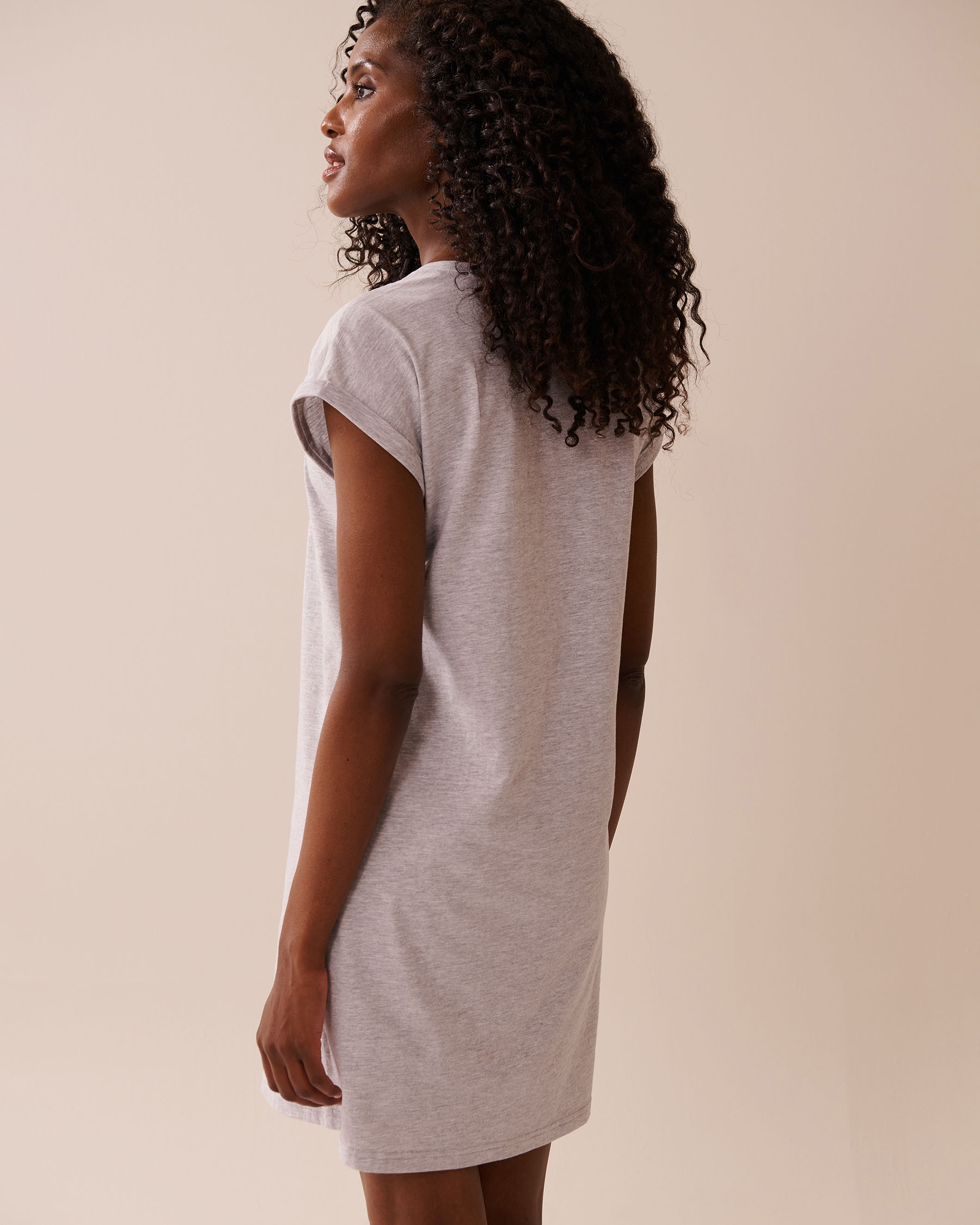 Bow Print Cotton Short Sleeve Sleepshirt | la Vie en Rose